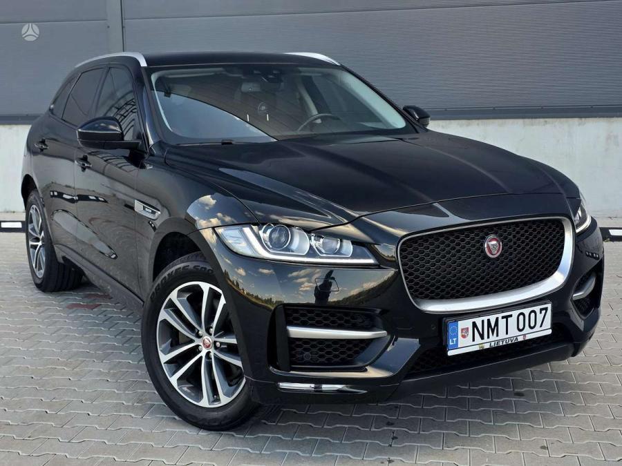 Melns Jaguar F-Pace 2017 Šauļi, ar dzinēja tilpumu 2.99 L un nobraukumu 117 tūkst. km par 15900 €, foto 12 vietnē AUTOMOTO.COM.LV