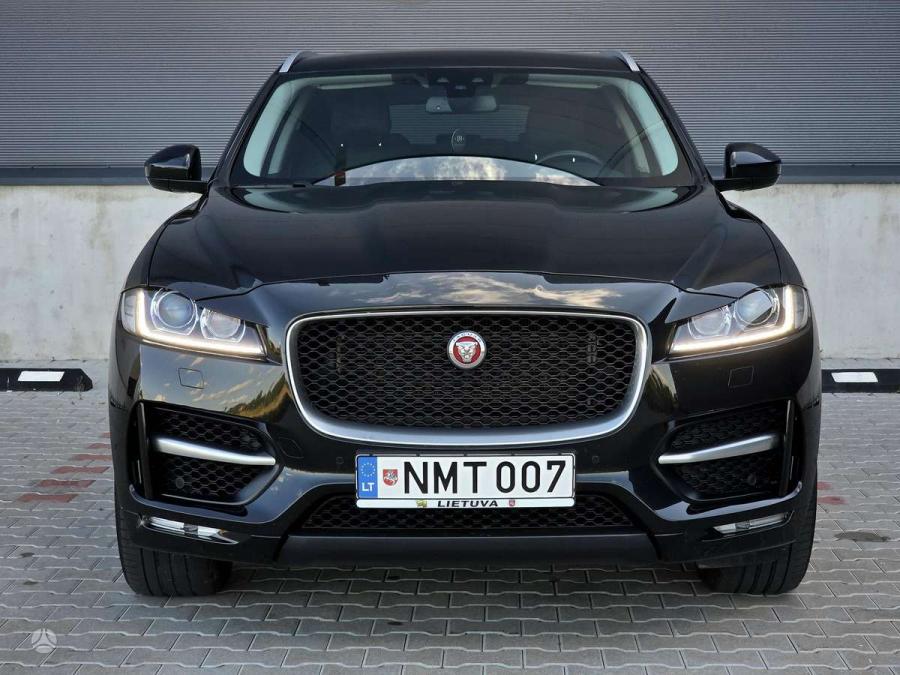 Melns Jaguar F-Pace 2017 Šauļi, ar dzinēja tilpumu 2.99 L un nobraukumu 117 tūkst. km par 15900 €, foto 13 vietnē AUTOMOTO.COM.LV