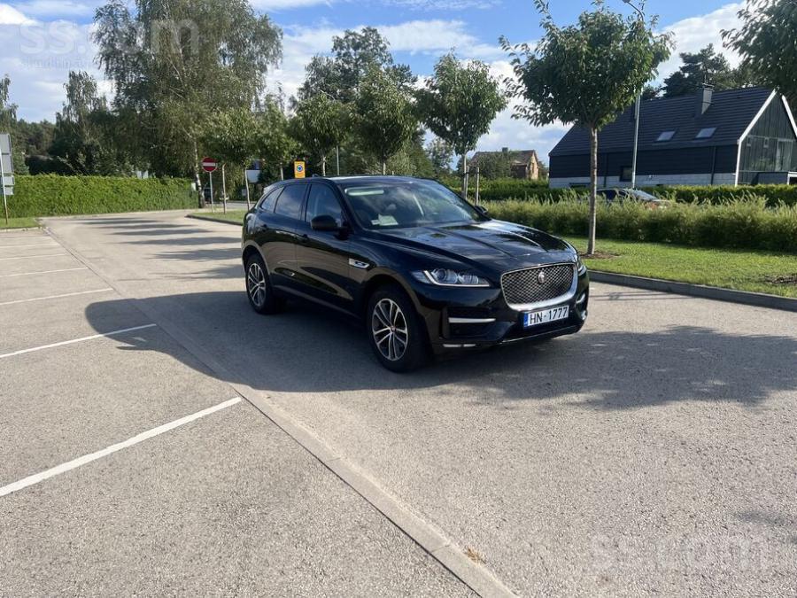 Melns Jaguar F-Pace 2018 Rīga, ar dzinēja tilpumu 2.00 L un nobraukumu 117 tūkst. km par 20000 €, foto 6 vietnē AUTOMOTO.COM.LV
