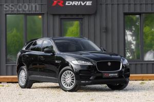 Melns Jaguar F-Pace 2018 Jelgava, ar dzinēja tilpumu 2.00 L un nobraukumu 233 tūkst. km par 13900 €, foto  vietnē AUTOMOTO.COM.LV