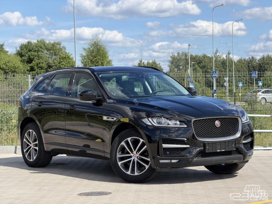 Melns Jaguar F-Pace 2018 Tauragė, ar dzinēja tilpumu 2.00 L un nobraukumu 162 tūkst. km par 12300 €, foto 7 vietnē AUTOMOTO.COM.LV