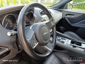 Black Jaguar F-Pace 2018 in Riga, with an engine capacity of 2.00 L and mileage of 160 thousand km for 12990 €, photo 22 on AUTOMOTO.COM.LV