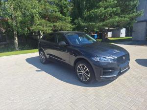 Black Jaguar F-Pace 2018 in Kaunas, with an engine capacity of 2.00 L and mileage of 189 thousand km for 12350 €, photo 5 on AUTOMOTO.COM.LV
