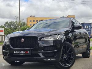 Black Jaguar F-Pace 2018 in Siauliai, with an engine capacity of 2.00 L and mileage of 224 thousand km for 13450 €, photo  on AUTOMOTO.COM.LV
