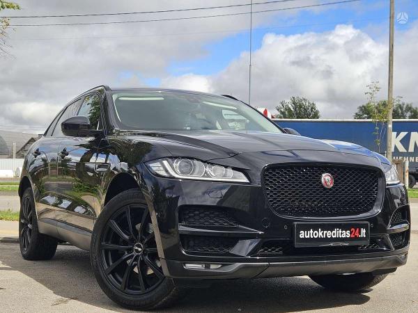 Melns Jaguar F-Pace 2018 Šauļi, ar dzinēja tilpumu 2.00 L un nobraukumu 224 tūkst. km par 13450 €, foto 3 vietnē AUTOMOTO.COM.LV