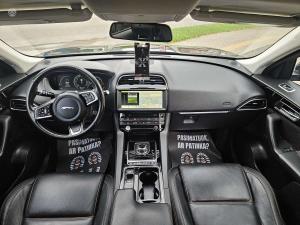 Melns Jaguar F-Pace 2018 Šauļi, ar dzinēja tilpumu 2.00 L un nobraukumu 224 tūkst. km par 13450 €, foto 13 vietnē AUTOMOTO.COM.LV