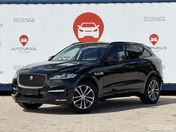 Melns Jaguar F-Pace 2018 Tauragė, ar dzinēja tilpumu 2.00 L un nobraukumu 162 tūkst. km par 12300 €, foto 1 vietnē AUTOMOTO.COM.LV