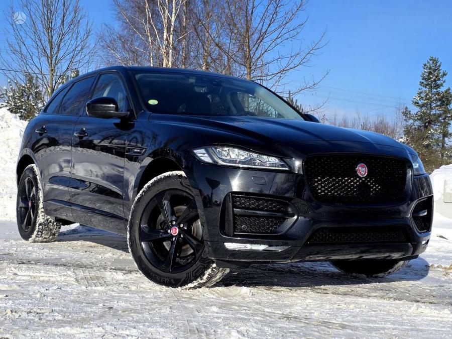 Melns Jaguar F-Pace 2019 Tauragė, ar dzinēja tilpumu 2.00 L un nobraukumu 194 tūkst. km par 13500 €, foto 3 vietnē AUTOMOTO.COM.LV