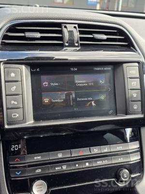 Melns Jaguar F-Pace 2019 Rīga, ar dzinēja tilpumu 2.00 L un nobraukumu 207 tūkst. km par 20500 €, foto 11 vietnē AUTOMOTO.COM.LV