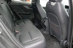 Black Jaguar F-Pace 2019 in Riga, with an engine capacity of 3.00 L and mileage of 85 thousand km for 28300 €, photo 10 on AUTOMOTO.COM.LV