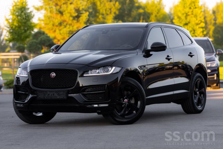 Melns Jaguar F-Pace 2019 Jelgava, ar dzinēja tilpumu 2.00 L un nobraukumu 0 tūkst. km par 12500 €, foto 1 vietnē AUTOMOTO.COM.LV