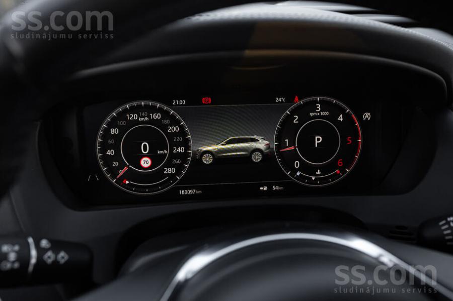 Melns Jaguar F-Pace 2019 Jelgava, ar dzinēja tilpumu 2.00 L un nobraukumu 0 tūkst. km par 12500 €, foto 30 vietnē AUTOMOTO.COM.LV