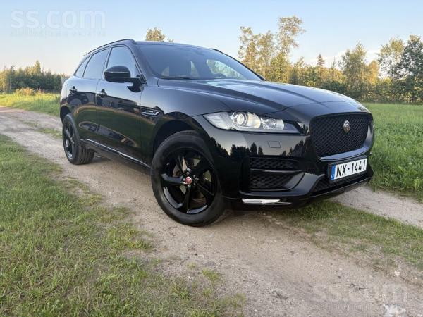 Melns Jaguar F-Pace 2019 Rīga, ar dzinēja tilpumu 2.00 L un nobraukumu 135 tūkst. km par 19900 €, foto 2 vietnē AUTOMOTO.COM.LV