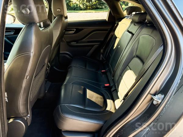 Melns Jaguar F-Pace 2019 Rīga, ar dzinēja tilpumu 2.00 L un nobraukumu 135 tūkst. km par 19900 €, foto 9 vietnē AUTOMOTO.COM.LV