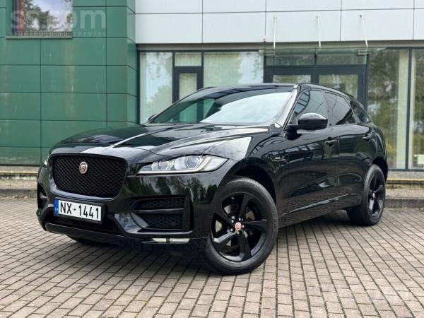 Melns Jaguar F-Pace 2019 Rīga, ar dzinēja tilpumu 2.00 L un nobraukumu 136 tūkst. km par 18900 €, foto 3 vietnē AUTOMOTO.COM.LV
