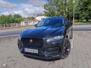 Черный Ягуар Ф-Пейс 2019 в Радвилишкис, объемом двигателя 2.00 л и пробегом 209 тыс. км за 15000 €, фото 3 на AUTOMOTO.COM.LV