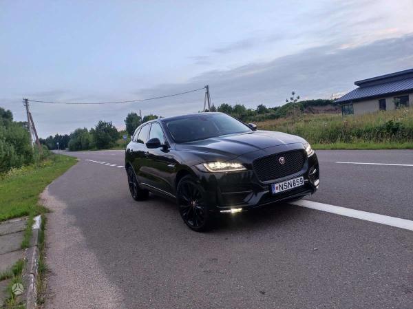 Melns Jaguar F-Pace 2019 Radviliškis, ar dzinēja tilpumu 2.00 L un nobraukumu 209 tūkst. km par 15000 €, foto 8 vietnē AUTOMOTO.COM.LV
