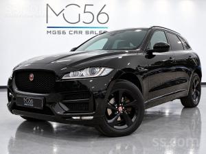Black Jaguar F-Pace 2019 in Riga, with an engine capacity of 2.00 L and mileage of 137 thousand km for 18900 €, photo  on AUTOMOTO.COM.LV