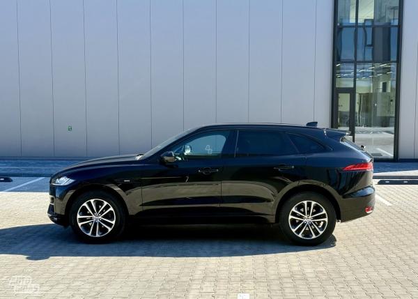 Black Jaguar F-Pace 2020 in Vilnius, with an engine capacity of 2.00 L and mileage of 173 thousand km for 15000 €, photo 2 on AUTOMOTO.COM.LV