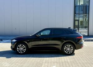 Black Jaguar F-Pace 2020 in Vilnius, with an engine capacity of 2.00 L and mileage of 173 thousand km for 20500 €, photo 3 on AUTOMOTO.COM.LV