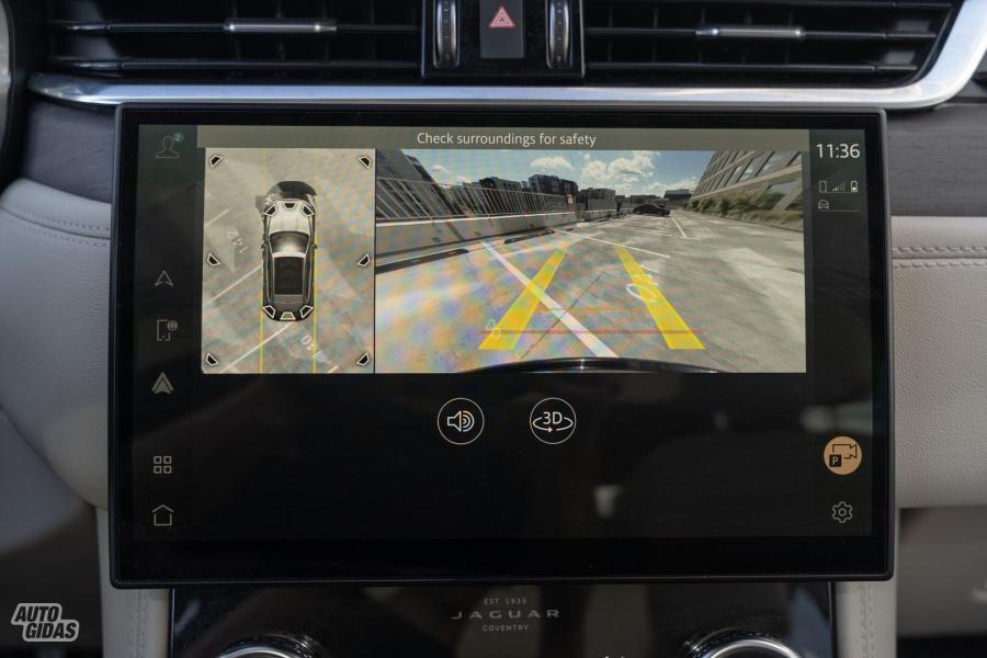 Melns Jaguar F-Pace 2021 Viļņa, ar dzinēja tilpumu 2.00 L un nobraukumu 65 tūkst. km par 29950 €, foto 28 vietnē AUTOMOTO.COM.LV