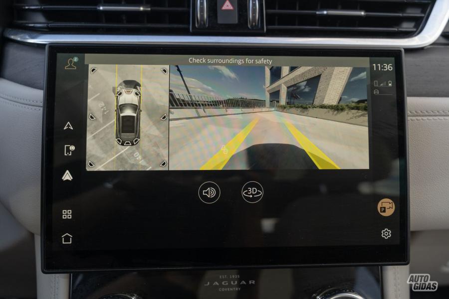 Melns Jaguar F-Pace 2021 Viļņa, ar dzinēja tilpumu 2.00 L un nobraukumu 65 tūkst. km par 29950 €, foto 29 vietnē AUTOMOTO.COM.LV
