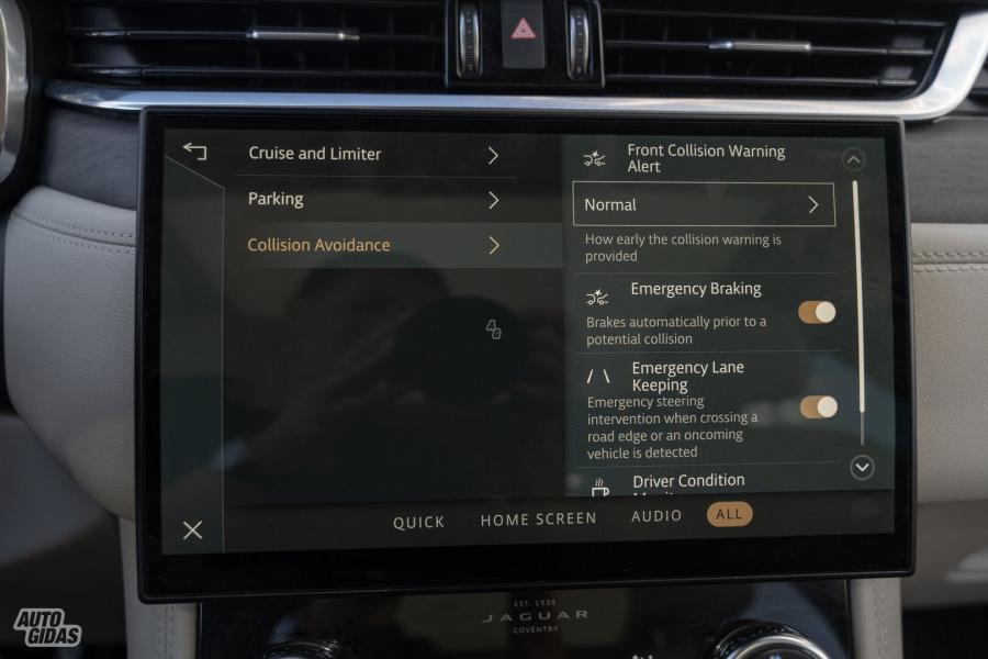 Melns Jaguar F-Pace 2021 Viļņa, ar dzinēja tilpumu 2.00 L un nobraukumu 65 tūkst. km par 29950 €, foto 34 vietnē AUTOMOTO.COM.LV