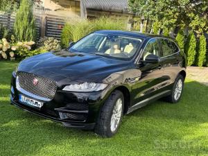 Melns Jaguar F-Pace 2021 Rīga, ar dzinēja tilpumu 2.00 L un nobraukumu 83 tūkst. km par 19500 €, foto  vietnē AUTOMOTO.COM.LV