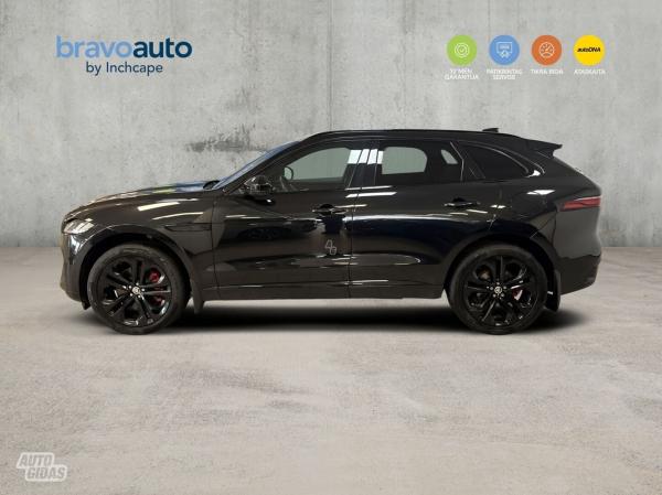 Melns Jaguar F-Pace 2023 Viļņa, ar dzinēja tilpumu 2.00 L un nobraukumu 62 tūkst. km par 53500 €, foto 2 vietnē AUTOMOTO.COM.LV