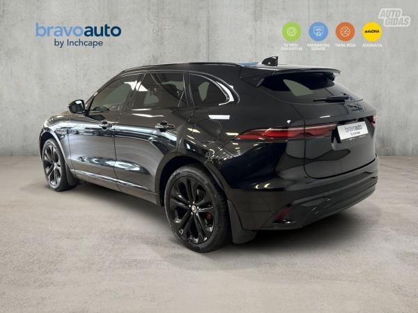 Melns Jaguar F-Pace 2023 Viļņa, ar dzinēja tilpumu 2.00 L un nobraukumu 62 tūkst. km par 53500 €, foto 3 vietnē AUTOMOTO.COM.LV