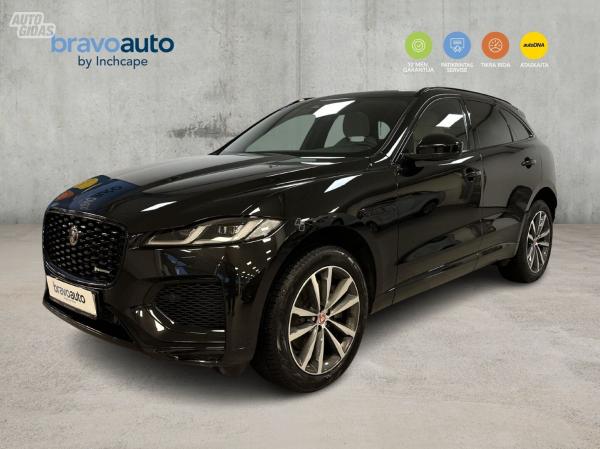 Melns Jaguar F-Pace 2024 Viļņa, ar dzinēja tilpumu 3.00 L un nobraukumu 21 tūkst. km par 52000 €, foto 1 vietnē AUTOMOTO.COM.LV