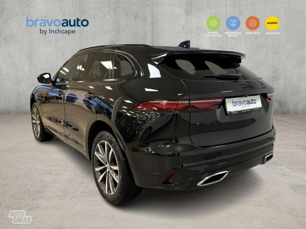 Melns Jaguar F-Pace 2024 Viļņa, ar dzinēja tilpumu 3.00 L un nobraukumu 21 tūkst. km par 52000 €, foto 3 vietnē AUTOMOTO.COM.LV