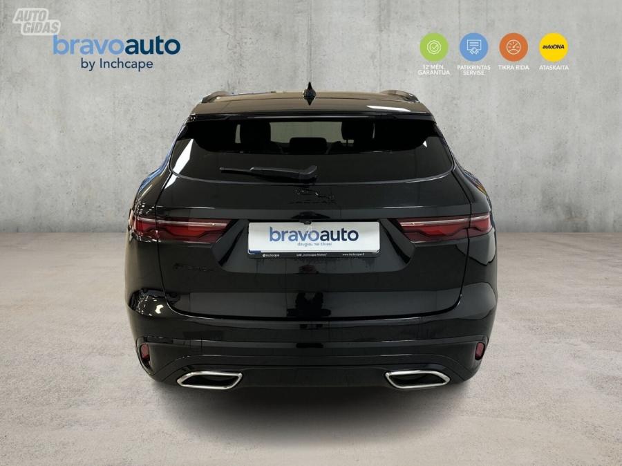 Melns Jaguar F-Pace 2024 Viļņa, ar dzinēja tilpumu 3.00 L un nobraukumu 21 tūkst. km par 52000 €, foto 5 vietnē AUTOMOTO.COM.LV