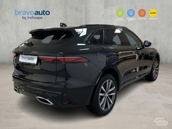 Melns Jaguar F-Pace 2024 Viļņa, ar dzinēja tilpumu 3.00 L un nobraukumu 21 tūkst. km par 52000 €, foto 5 vietnē AUTOMOTO.COM.LV