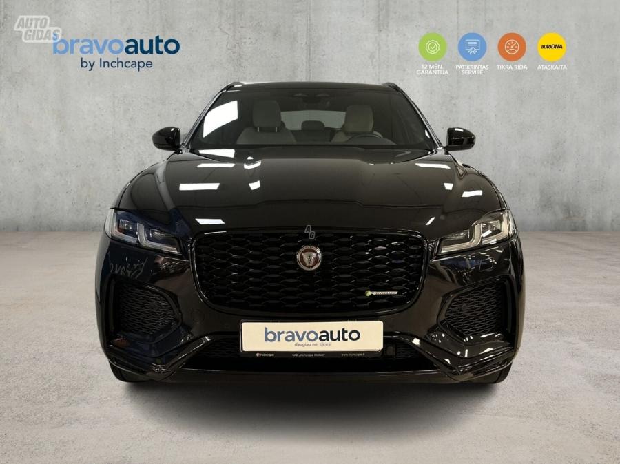 Melns Jaguar F-Pace 2024 Viļņa, ar dzinēja tilpumu 3.00 L un nobraukumu 21 tūkst. km par 52000 €, foto 8 vietnē AUTOMOTO.COM.LV