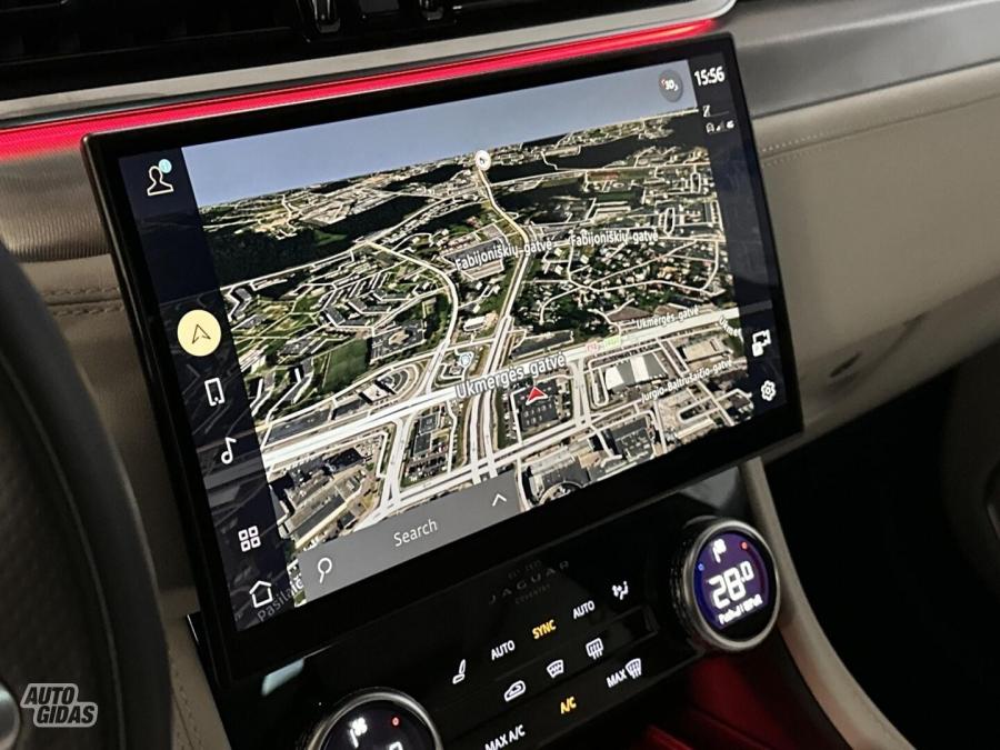 Melns Jaguar F-Pace 2024 Viļņa, ar dzinēja tilpumu 3.00 L un nobraukumu 21 tūkst. km par 52000 €, foto 20 vietnē AUTOMOTO.COM.LV