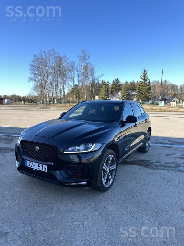 Melns Jaguar F-Pace 2017 Bauska, ar dzinēja tilpumu 2.00 L un nobraukumu 191 tūkst. km par 12000 €, foto 1 vietnē AUTOMOTO.COM.LV