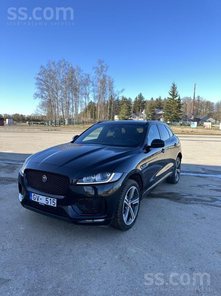 Melns Jaguar F-Pace 2017 Bauska, ar dzinēja tilpumu 2.00 L un nobraukumu 191 tūkst. km par 12000 €, foto 1 vietnē AUTOMOTO.COM.LV