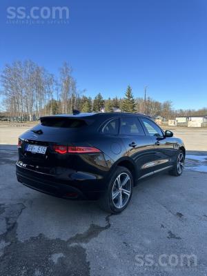 Melns Jaguar F-Pace 2017 Bauska, ar dzinēja tilpumu 2.00 L un nobraukumu 191 tūkst. km par 12000 €, foto 5 vietnē AUTOMOTO.COM.LV