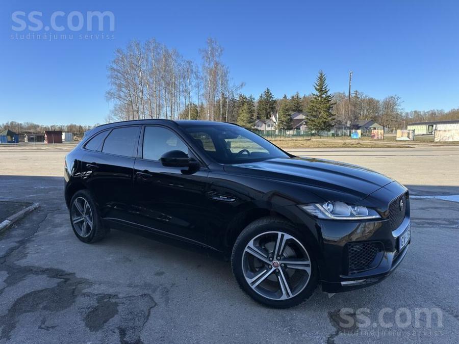 Melns Jaguar F-Pace 2017 Bauska, ar dzinēja tilpumu 2.00 L un nobraukumu 191 tūkst. km par 12000 €, foto 7 vietnē AUTOMOTO.COM.LV