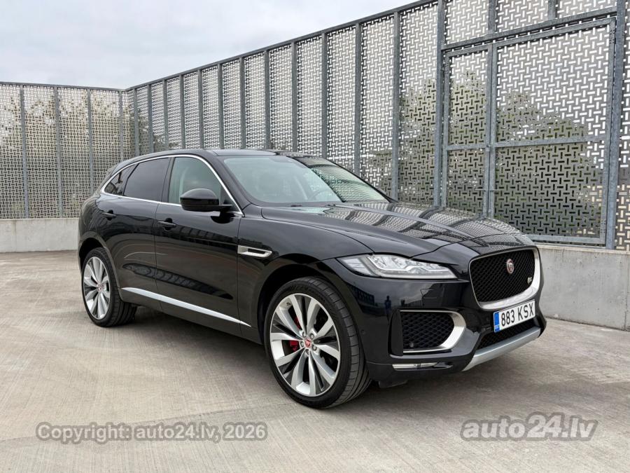 Melns Jaguar F-Pace 2016 Tartu, ar dzinēja tilpumu 3.00 L un nobraukumu 193 tūkst. km par 21000 €, foto 3 vietnē AUTOMOTO.COM.LV