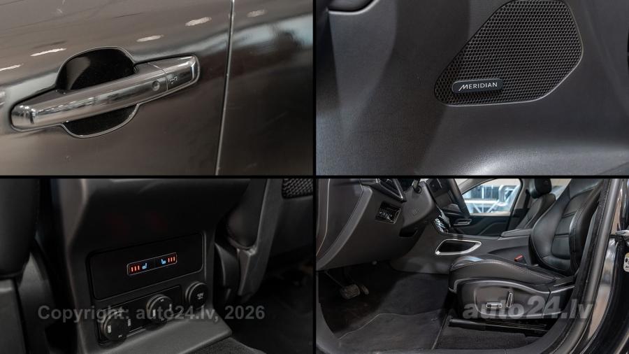 Black Jaguar F-Pace 2020 in Tallinn, with an engine capacity of 2.00 L and mileage of 57 thousand km for 25900 €, photo 20 on AUTOMOTO.COM.LV