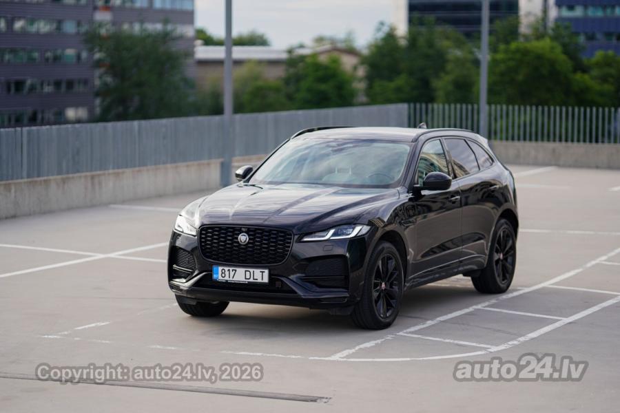 Melns Jaguar F-Pace 2021 Tallina, ar dzinēja tilpumu 2.00 L un nobraukumu 37 tūkst. km par 41000 €, foto 3 vietnē AUTOMOTO.COM.LV