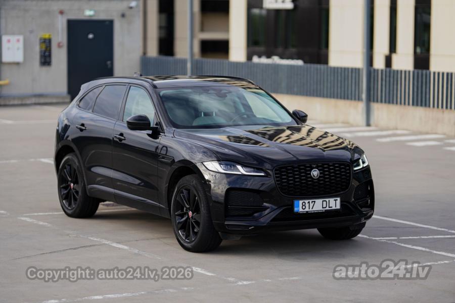 Melns Jaguar F-Pace 2021 Tallina, ar dzinēja tilpumu 2.00 L un nobraukumu 37 tūkst. km par 41000 €, foto 4 vietnē AUTOMOTO.COM.LV