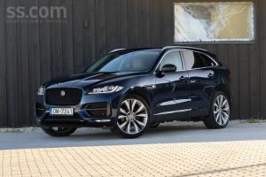 Zils Jaguar F-Pace 2016 Jelgava, ar dzinēja tilpumu 2.00 L un nobraukumu 168 tūkst. km par 13900 €, foto  vietnē AUTOMOTO.COM.LV
