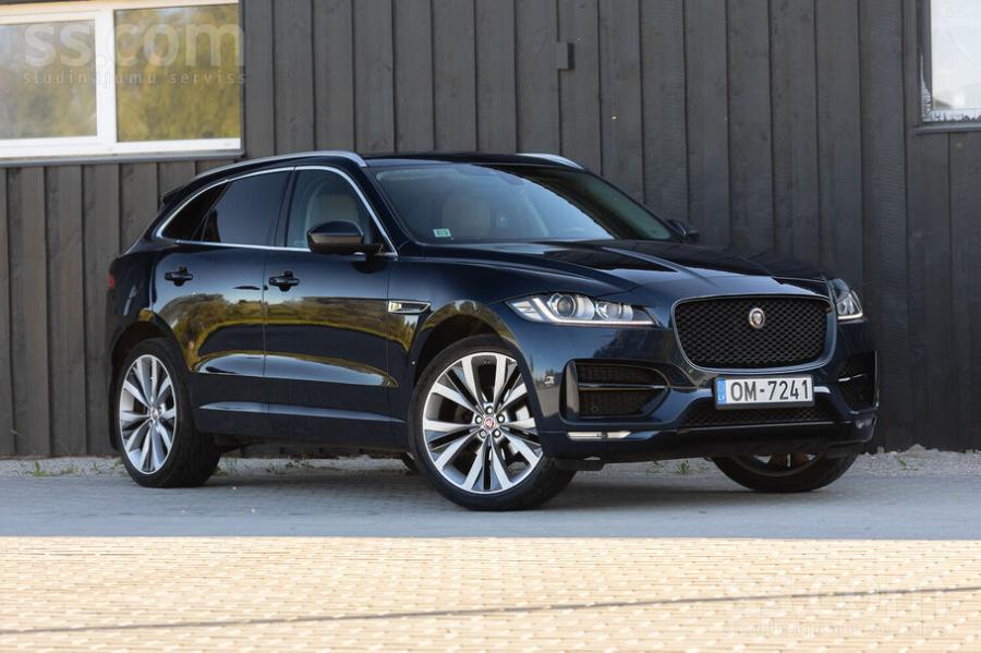 Zils Jaguar F-Pace 2016 Jelgava, ar dzinēja tilpumu 2.00 L un nobraukumu 168 tūkst. km par 13900 €, foto 3 vietnē AUTOMOTO.COM.LV