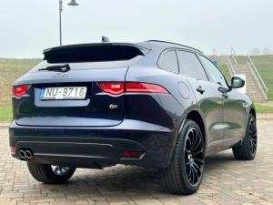 Blue Jaguar F-Pace 2016 in Riga, with an engine capacity of 2.00 L and mileage of 170 thousand km for 22499 €, photo 6 on AUTOMOTO.COM.LV