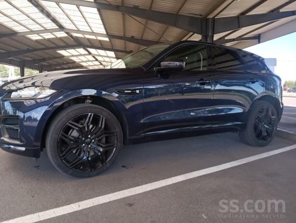 Zils Jaguar F-Pace 2016 Rīga, ar dzinēja tilpumu 3.00 L un nobraukumu 157 tūkst. km par 17000 €, foto 6 vietnē AUTOMOTO.COM.LV