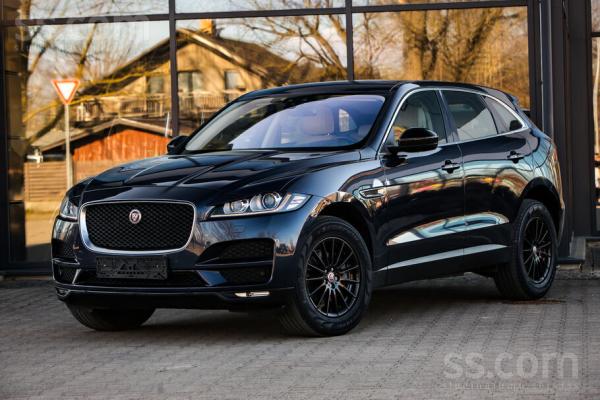 Zils Jaguar F-Pace 2017 Jelgava, ar dzinēja tilpumu 2.00 L un nobraukumu 157 tūkst. km par 13999 €, foto 1 vietnē AUTOMOTO.COM.LV