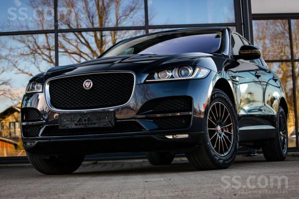 Zils Jaguar F-Pace 2017 Jelgava, ar dzinēja tilpumu 2.00 L un nobraukumu 157 tūkst. km par 13999 €, foto 2 vietnē AUTOMOTO.COM.LV